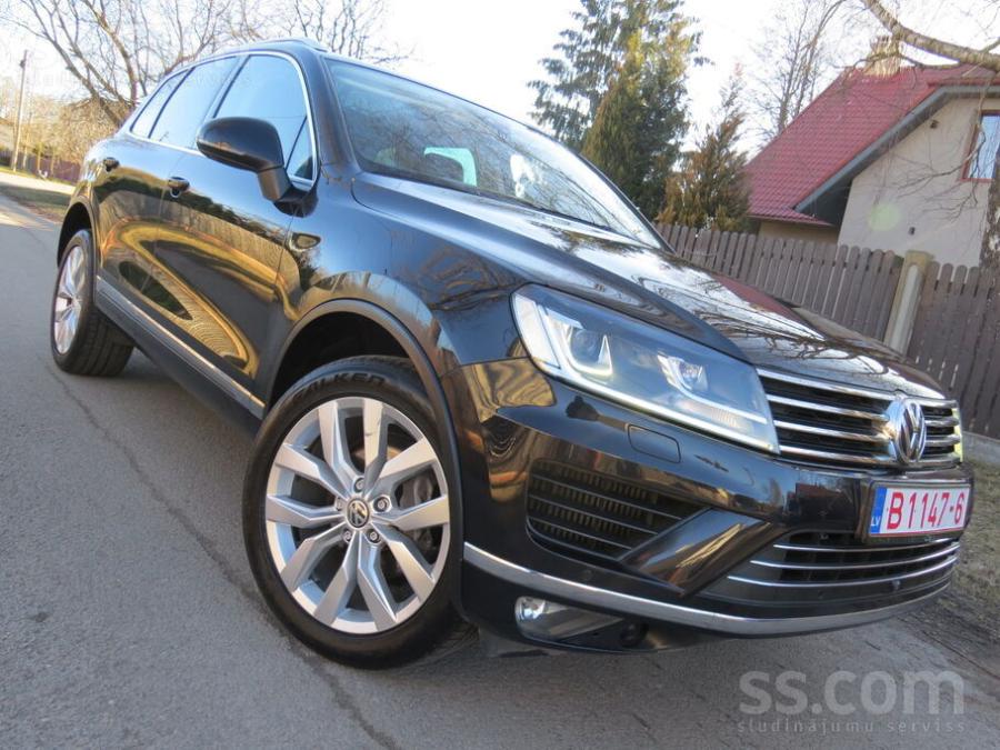Melns Volkswagen Touareg 2015 Rīga, ar dzinēja tilpumu 3.00 L un nobraukumu 190 tūkst. km par 15750 €, foto 8 vietnē AUTOMOTO.COM.LV