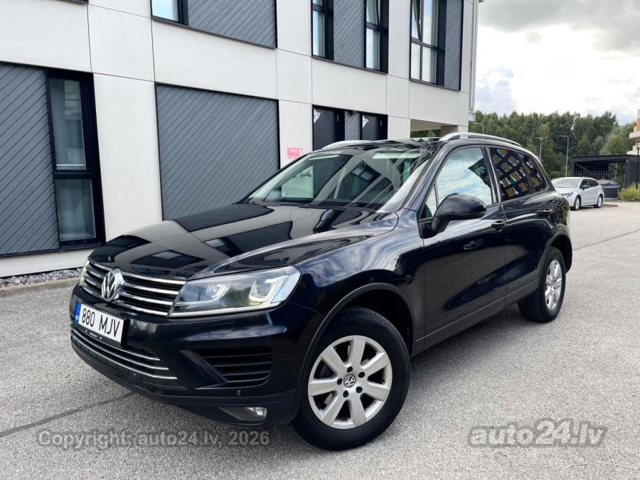 Melns Volkswagen Touareg 2015 Tartu, ar dzinēja tilpumu 3.00 L un nobraukumu 310 tūkst. km par 11999 €, foto 4 vietnē AUTOMOTO.COM.LV
