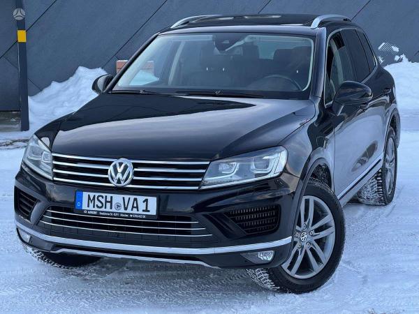Melns Volkswagen Touareg 2016 Jonava, ar dzinēja tilpumu 3.00 L un nobraukumu 290 tūkst. km par 15999 €, foto 2 vietnē AUTOMOTO.COM.LV