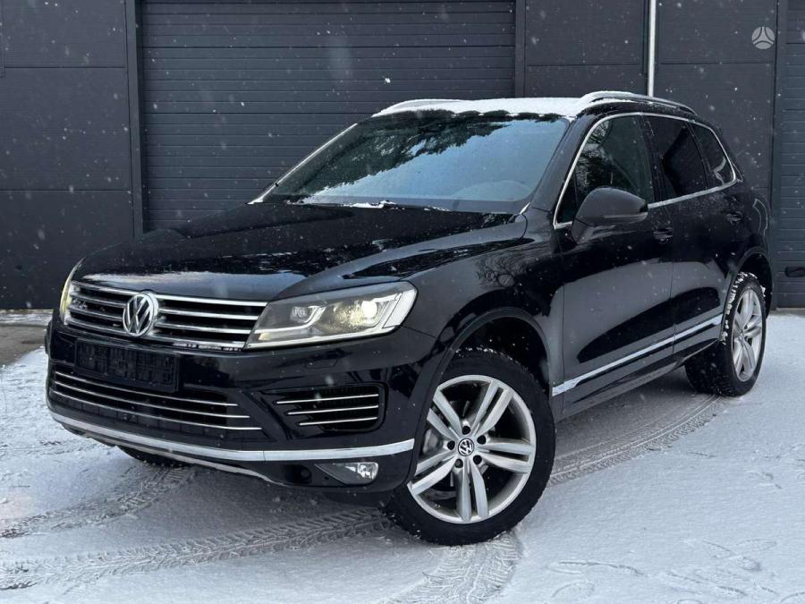 Melns Volkswagen Touareg 2016 Utena, ar dzinēja tilpumu 2.97 L un nobraukumu 310 tūkst. km par 15200 €, foto 10 vietnē AUTOMOTO.COM.LV