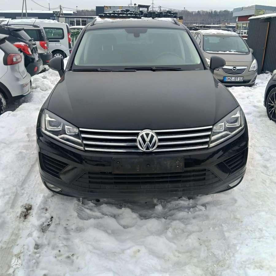 Melns Volkswagen Touareg 2016 Kauņa, ar dzinēja tilpumu 2.97 L un nobraukumu 223 tūkst. km par 11800 €, foto 3 vietnē AUTOMOTO.COM.LV