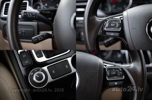 Black Volkswagen Touareg 2016 in Tallinn, with an engine capacity of 3.00 L and mileage of 270 thousand km for 15900 €, photo 27 on AUTOMOTO.COM.LV