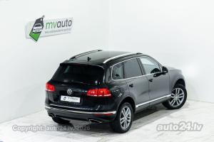 Black Volkswagen Touareg 2016 in Tallinn, with an engine capacity of 3.00 L and mileage of 187 thousand km for 15990 €, photo 3 on AUTOMOTO.COM.LV
