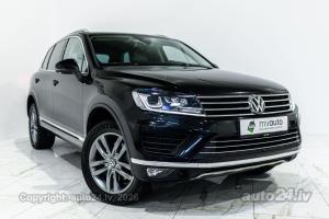 Black Volkswagen Touareg 2016 in Tallinn, with an engine capacity of 3.00 L and mileage of 187 thousand km for 15990 €, photo 6 on AUTOMOTO.COM.LV