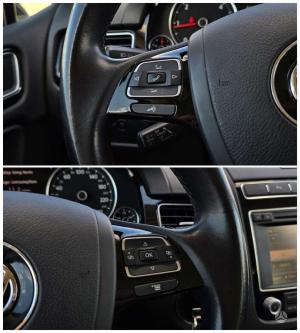 Black Volkswagen Touareg 2016 in Vilnius, with an engine capacity of 2.97 L and mileage of 107 thousand km for 15900 €, photo 21 on AUTOMOTO.COM.LV