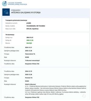 Black Volkswagen Touareg 2016 in Vilnius, with an engine capacity of 2.97 L and mileage of 107 thousand km for 15900 €, photo 36 on AUTOMOTO.COM.LV