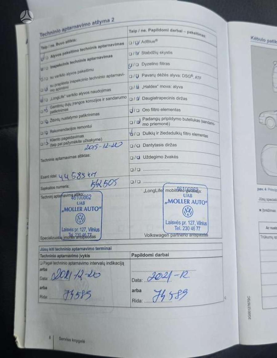 Черный Фольксваген Туарег 2016 в Вильнюс, объемом двигателя 2.97 л и пробегом 107 тыс. км за 15900 €, фото 38 на AUTOMOTO.COM.LV