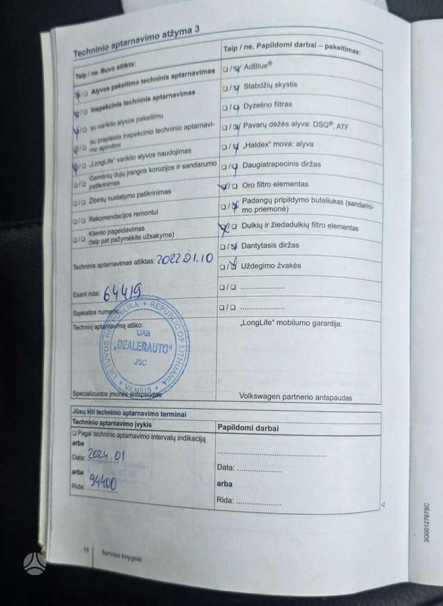 Черный Фольксваген Туарег 2016 в Вильнюс, объемом двигателя 2.97 л и пробегом 107 тыс. км за 15900 €, фото 39 на AUTOMOTO.COM.LV