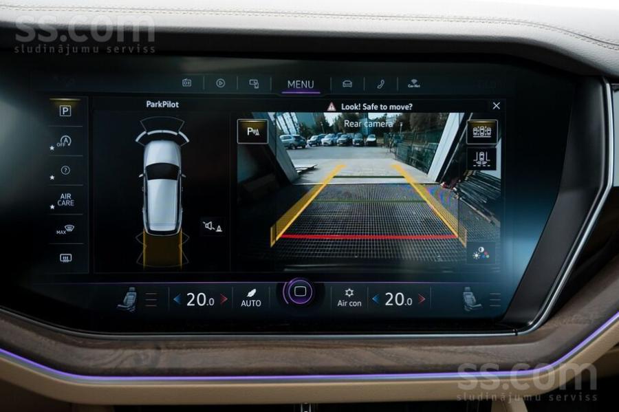 Melns Volkswagen Touareg 2018 Rīga, ar dzinēja tilpumu 3.00 L un nobraukumu 140 tūkst. km par 29900 €, foto 18 vietnē AUTOMOTO.COM.LV
