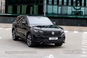 Melns Volkswagen Touareg 2019 Tallina, ar dzinēja tilpumu 3.00 L un nobraukumu 150 tūkst. km par 45000 €, foto  vietnē AUTOMOTO.COM.LV