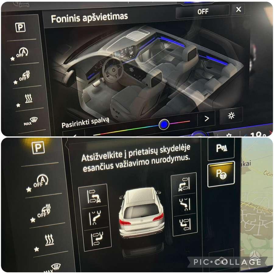 Black Volkswagen Touareg 2019 in Jonava, with an engine capacity of 2.97 L and mileage of 260 thousand km for 31900 €, photo 31 on AUTOMOTO.COM.LV