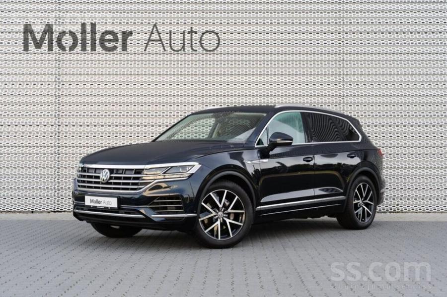 Melns Volkswagen Touareg 2019 Rīga, ar dzinēja tilpumu 3.00 L un nobraukumu 91 tūkst. km par 40950 €, foto 1 vietnē AUTOMOTO.COM.LV