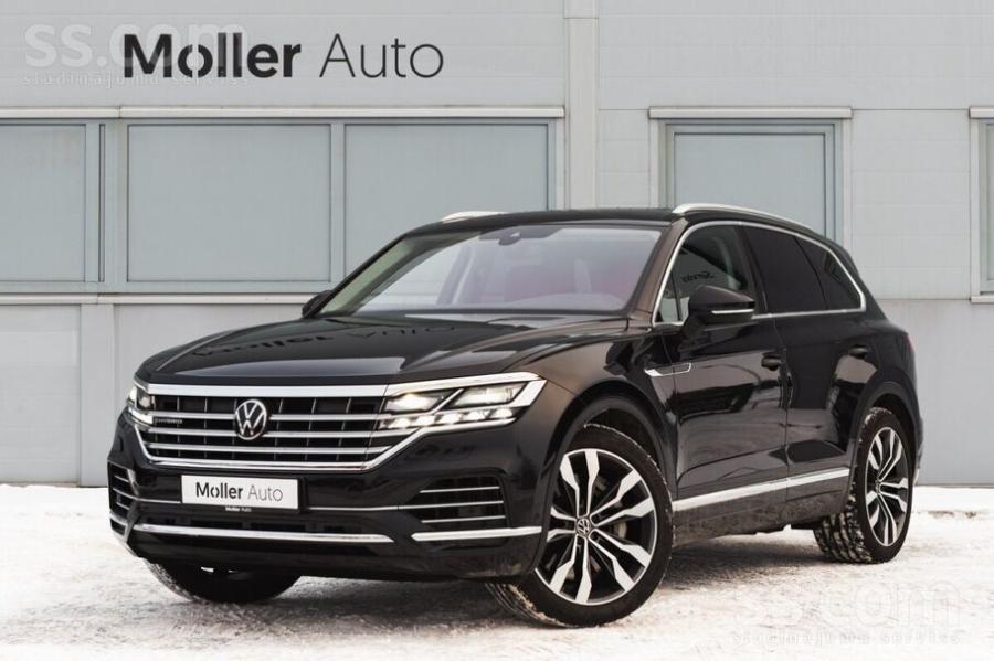 Melns Volkswagen Touareg 2021 Ventspils, ar dzinēja tilpumu 3.00 L un nobraukumu 126 tūkst. km par 44200 €, foto 1 vietnē AUTOMOTO.COM.LV