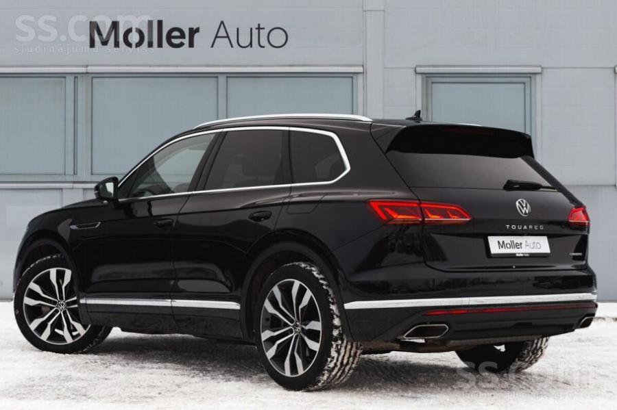 Melns Volkswagen Touareg 2021 Ventspils, ar dzinēja tilpumu 3.00 L un nobraukumu 126 tūkst. km par 44200 €, foto 3 vietnē AUTOMOTO.COM.LV