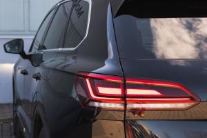 Black Volkswagen Touareg 2021 in Ventspils, with an engine capacity of 3.00 L and mileage of 77 thousand km for 36000 €, photo 12 on AUTOMOTO.COM.LV