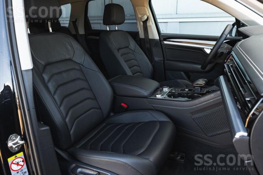 Melns Volkswagen Touareg 2021 Ventspils, ar dzinēja tilpumu 3.00 L un nobraukumu 77 tūkst. km par 36000 €, foto 19 vietnē AUTOMOTO.COM.LV
