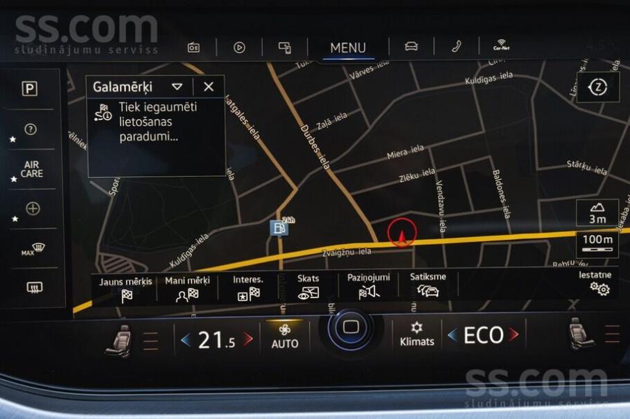 Melns Volkswagen Touareg 2021 Ventspils, ar dzinēja tilpumu 3.00 L un nobraukumu 77 tūkst. km par 36000 €, foto 27 vietnē AUTOMOTO.COM.LV