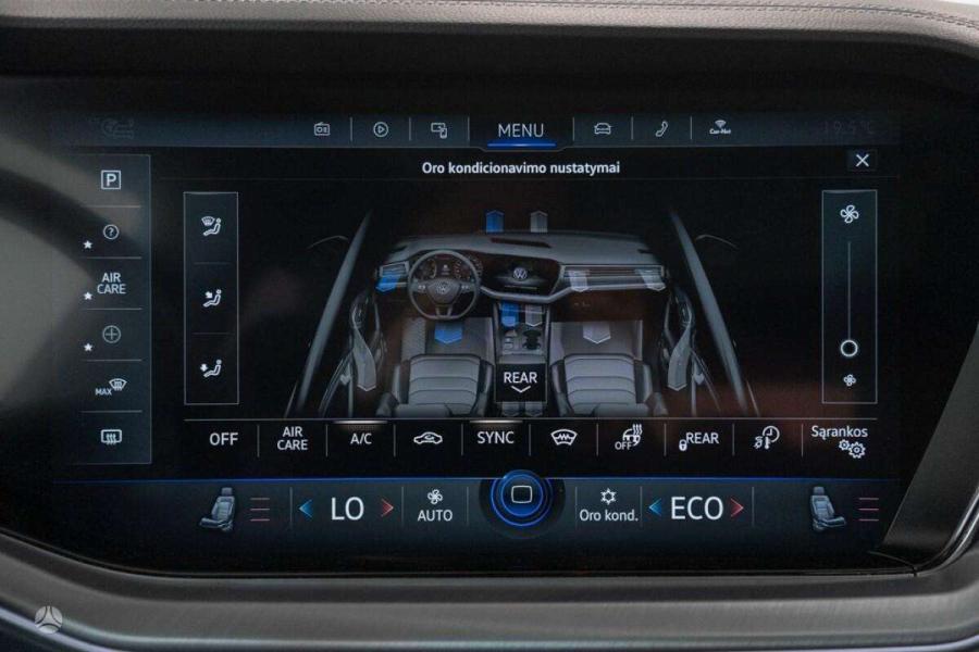 Melns Volkswagen Touareg 2022 Viļņa, ar dzinēja tilpumu 3.00 L un nobraukumu 108 tūkst. km par 43900 €, foto 21 vietnē AUTOMOTO.COM.LV