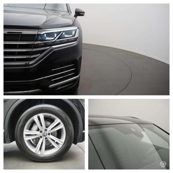 Black Volkswagen Touareg 2023 in Vilnius, with an engine capacity of 2.97 L and mileage of 137 thousand km for 39500 €, photo 7 on AUTOMOTO.COM.LV