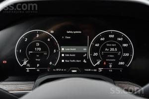 Black Volkswagen Touareg 2025 in Riga, with an engine capacity of 3.00 L and mileage of 14 thousand km for 58900 €, photo 17 on AUTOMOTO.COM.LV