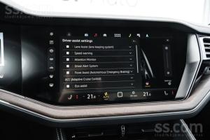 Black Volkswagen Touareg 2025 in Riga, with an engine capacity of 3.00 L and mileage of 14 thousand km for 58900 €, photo 25 on AUTOMOTO.COM.LV