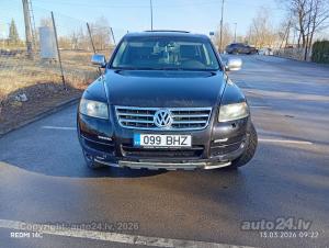Черный Фольксваген Туарег 2005 в Таллин, объемом двигателя 3.00 л и пробегом 319 тыс. км за 3000 €, фото 12 на AUTOMOTO.COM.LV