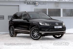 Melns Volkswagen Touareg 2016 Jelgava, ar dzinēja tilpumu 3.00 L un nobraukumu 210 tūkst. km par 19900 €, foto  vietnē AUTOMOTO.COM.LV