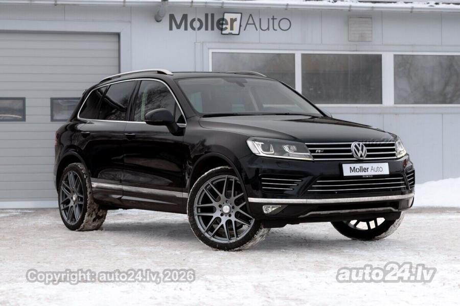 Melns Volkswagen Touareg 2016 Jelgava, ar dzinēja tilpumu 3.00 L un nobraukumu 210 tūkst. km par 19900 €, foto 1 vietnē AUTOMOTO.COM.LV
