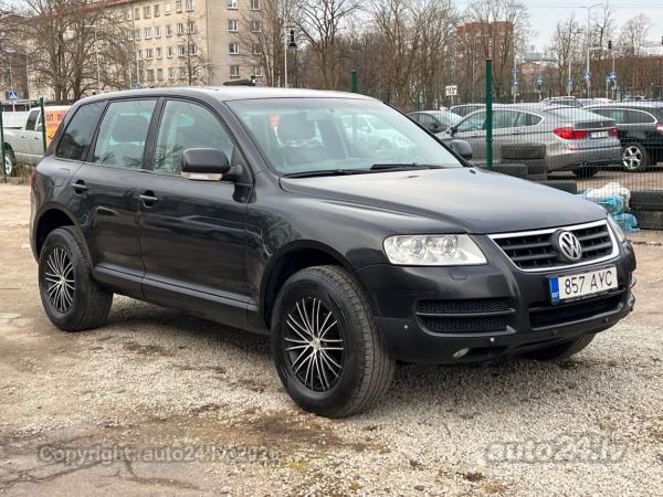 Melns Volkswagen Touareg 2004 Narva, ar dzinēja tilpumu 2.50 L un nobraukumu 358 tūkst. km par 1499 €, foto 1 vietnē AUTOMOTO.COM.LV