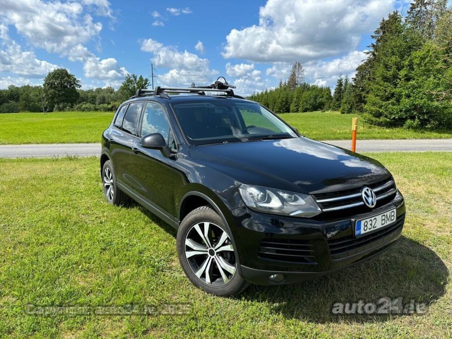 Melns Volkswagen Touareg 2014 Viljandi, ar dzinēja tilpumu 3.00 L un nobraukumu 498 tūkst. km par 10000 €, foto 1 vietnē AUTOMOTO.COM.LV