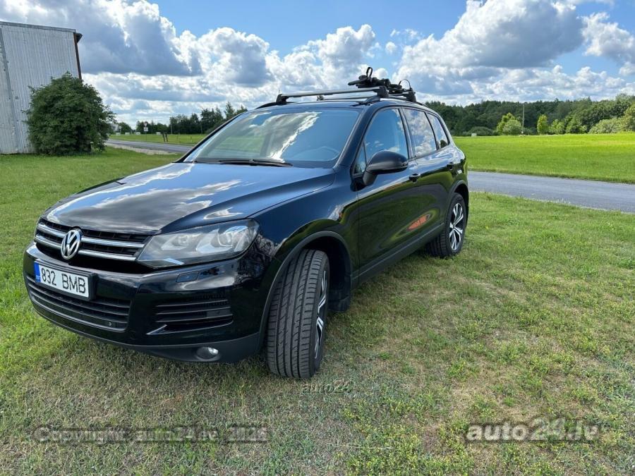Melns Volkswagen Touareg 2014 Viljandi, ar dzinēja tilpumu 3.00 L un nobraukumu 498 tūkst. km par 10000 €, foto 3 vietnē AUTOMOTO.COM.LV