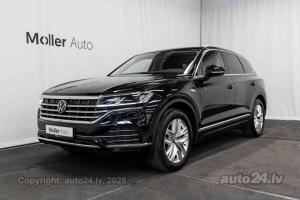 Melns Volkswagen Touareg 2022 Tallina, ar dzinēja tilpumu 3.00 L un nobraukumu 107 tūkst. km par 43900 €, foto  vietnē AUTOMOTO.COM.LV