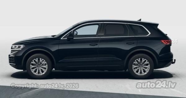Melns Volkswagen Touareg 2026 Viljandi, ar dzinēja tilpumu 3.00 L un nobraukumu 1 tūkst. km par 64956 €, foto 2 vietnē AUTOMOTO.COM.LV