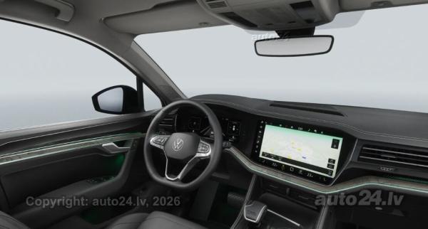 Melns Volkswagen Touareg 2026 Viljandi, ar dzinēja tilpumu 3.00 L un nobraukumu 1 tūkst. km par 64956 €, foto 5 vietnē AUTOMOTO.COM.LV