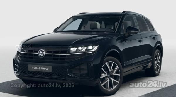 Melns Volkswagen Touareg 2026 Viljandi, ar dzinēja tilpumu 3.00 L un nobraukumu 1 tūkst. km par 76950 €, foto 1 vietnē AUTOMOTO.COM.LV
