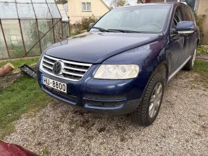 Zils Volkswagen Touareg 2005 Aizkraukle, ar dzinēja tilpumu 2.50 L un nobraukumu 350 tūkst. km par 2400 €, foto  vietnē AUTOMOTO.COM.LV