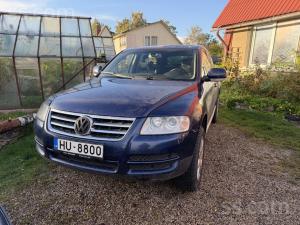 Zils Volkswagen Touareg 2005 Aizkraukle, ar dzinēja tilpumu 2.50 L un nobraukumu 350 tūkst. km par 2400 €, foto 6 vietnē AUTOMOTO.COM.LV