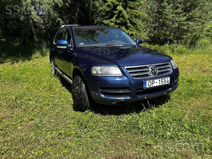 Zils Volkswagen Touareg 2006 Rīga, ar dzinēja tilpumu 3.00 L un nobraukumu 0 tūkst. km par 1750 €, foto 4 vietnē AUTOMOTO.COM.LV