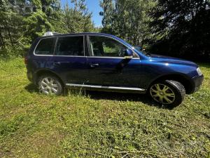 Zils Volkswagen Touareg 2006 Rīga, ar dzinēja tilpumu 3.00 L un nobraukumu 0 tūkst. km par 1750 €, foto 6 vietnē AUTOMOTO.COM.LV