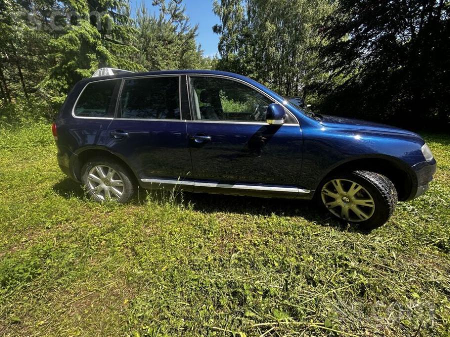 Zils Volkswagen Touareg 2006 Rīga, ar dzinēja tilpumu 3.00 L un nobraukumu 0 tūkst. km par 1750 €, foto 6 vietnē AUTOMOTO.COM.LV