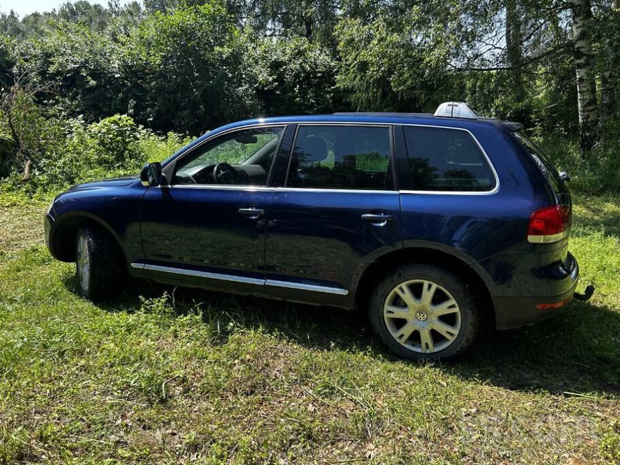 Zils Volkswagen Touareg 2006 Rīga, ar dzinēja tilpumu 3.00 L un nobraukumu 0 tūkst. km par 1750 €, foto 10 vietnē AUTOMOTO.COM.LV
