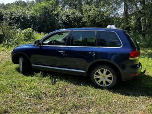 Zils Volkswagen Touareg 2006 Viļņa, ar dzinēja tilpumu 2.97 L un nobraukumu 432 tūkst. km par 2000 €, foto 8 vietnē AUTOMOTO.COM.LV