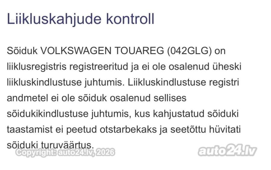 Синий Фольксваген Туарег 2007 в Тарту, объемом двигателя 3.00 л и пробегом 260 тыс. км за 5999 €, фото 26 на AUTOMOTO.COM.LV