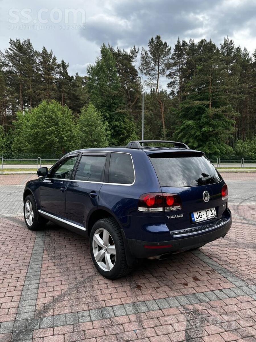 Zils Volkswagen Touareg 2007 Ventspils, ar dzinēja tilpumu 3.00 L un nobraukumu 271 tūkst. km par 4650 €, foto 4 vietnē AUTOMOTO.COM.LV