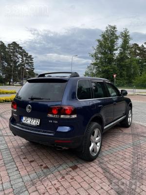 Zils Volkswagen Touareg 2007 Ventspils, ar dzinēja tilpumu 3.00 L un nobraukumu 271 tūkst. km par 4650 €, foto 5 vietnē AUTOMOTO.COM.LV