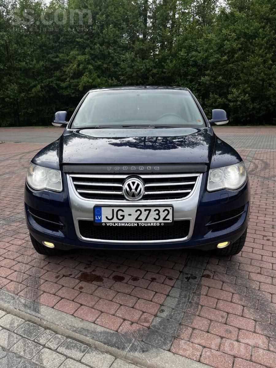 Zils Volkswagen Touareg 2007 Ventspils, ar dzinēja tilpumu 3.00 L un nobraukumu 271 tūkst. km par 4650 €, foto 7 vietnē AUTOMOTO.COM.LV