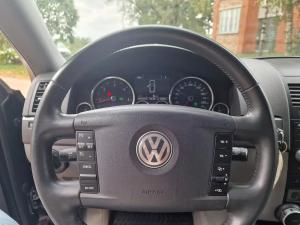 Blue Volkswagen Touareg 2008 in Grobiņa, with an engine capacity of 3.00 L and mileage of 436 thousand km for 4750 €, photo 21 on AUTOMOTO.COM.LV