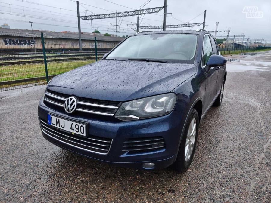 Zils Volkswagen Touareg 2011 Šauļi, ar dzinēja tilpumu 4.20 L un nobraukumu 280 tūkst. km par 7100 €, foto 1 vietnē AUTOMOTO.COM.LV