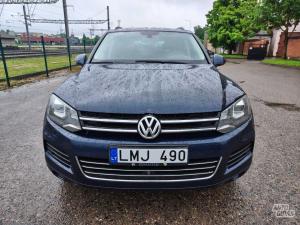 Zils Volkswagen Touareg 2011 Šauļi, ar dzinēja tilpumu 4.20 L un nobraukumu 280 tūkst. km par 7100 €, foto 3 vietnē AUTOMOTO.COM.LV