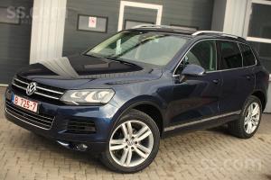 Zils Volkswagen Touareg 2011 Rīga, ar dzinēja tilpumu 3.00 L un nobraukumu 0 tūkst. km par 9390 €, foto  vietnē AUTOMOTO.COM.LV